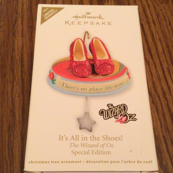 Hallmark | Holiday | Its All In The Shoes Wizard Of Oz Hallmark ...